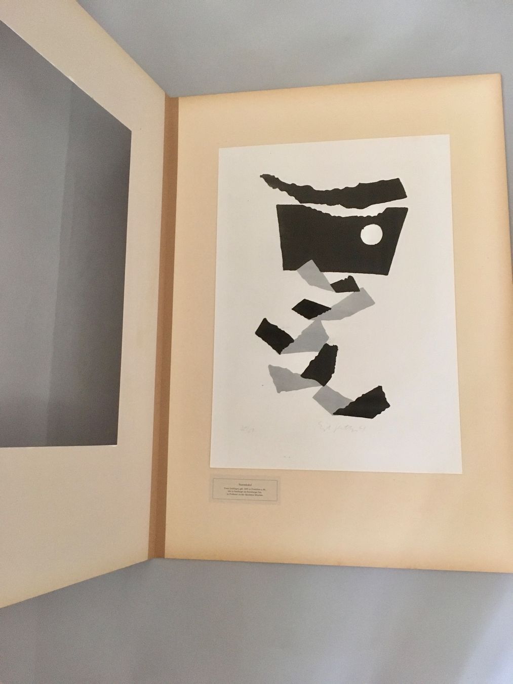 🟡 60er Jahre Farblithographie 'Ernst Geilinger 61' signiert (Gebraucht) in Wallisellen für CHF ...