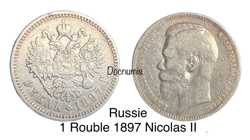 Russie, 1 rouble 1897 Nicolas II | Kaufen auf Ricardo