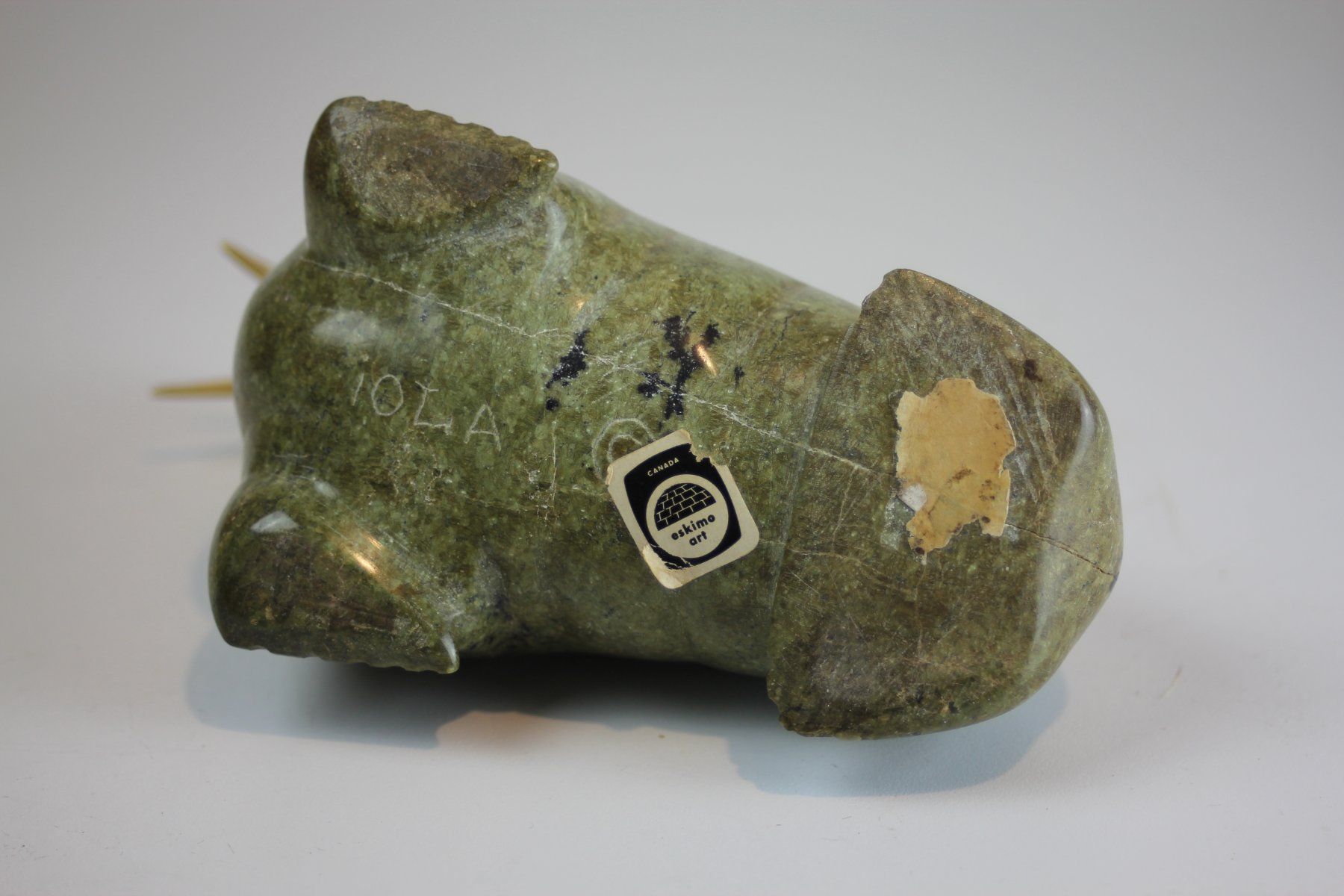 Inuit-Skulptur aus Stein – Walross – Eskimo Art Kanada (Gebraucht) in ...