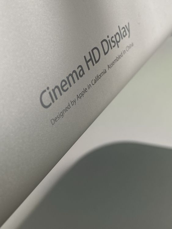 Apple Cinema HD Display 23“ (Gebraucht) in Dällikon für CHF 11 – nur ...