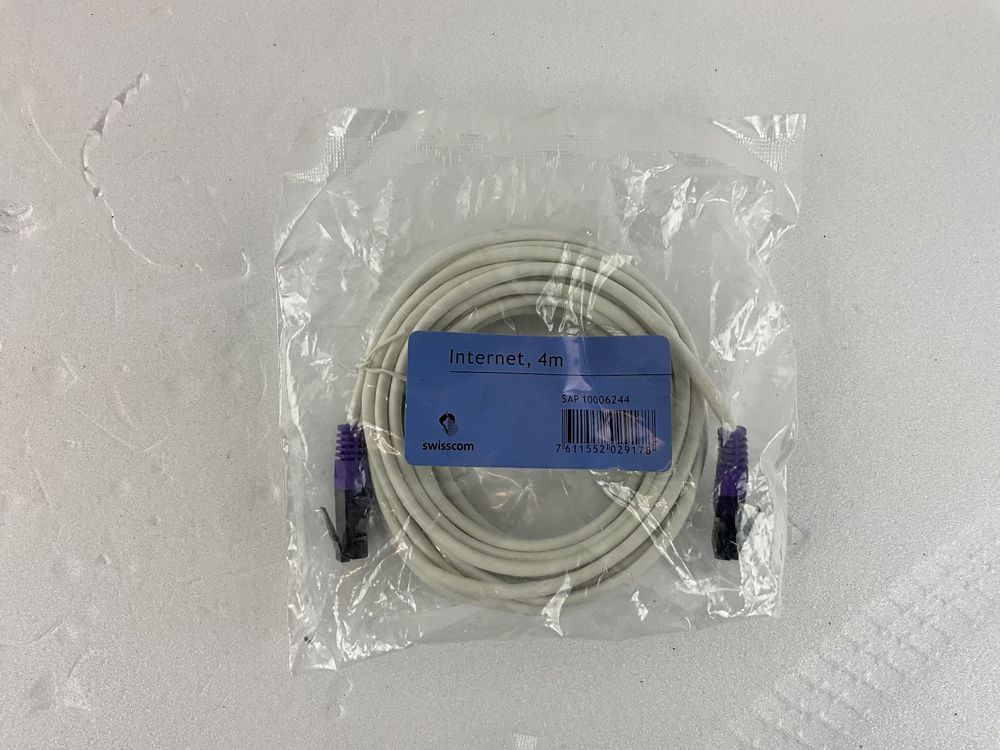 Swisscom Internet Kabel 4m NEU | Kaufen auf Ricardo