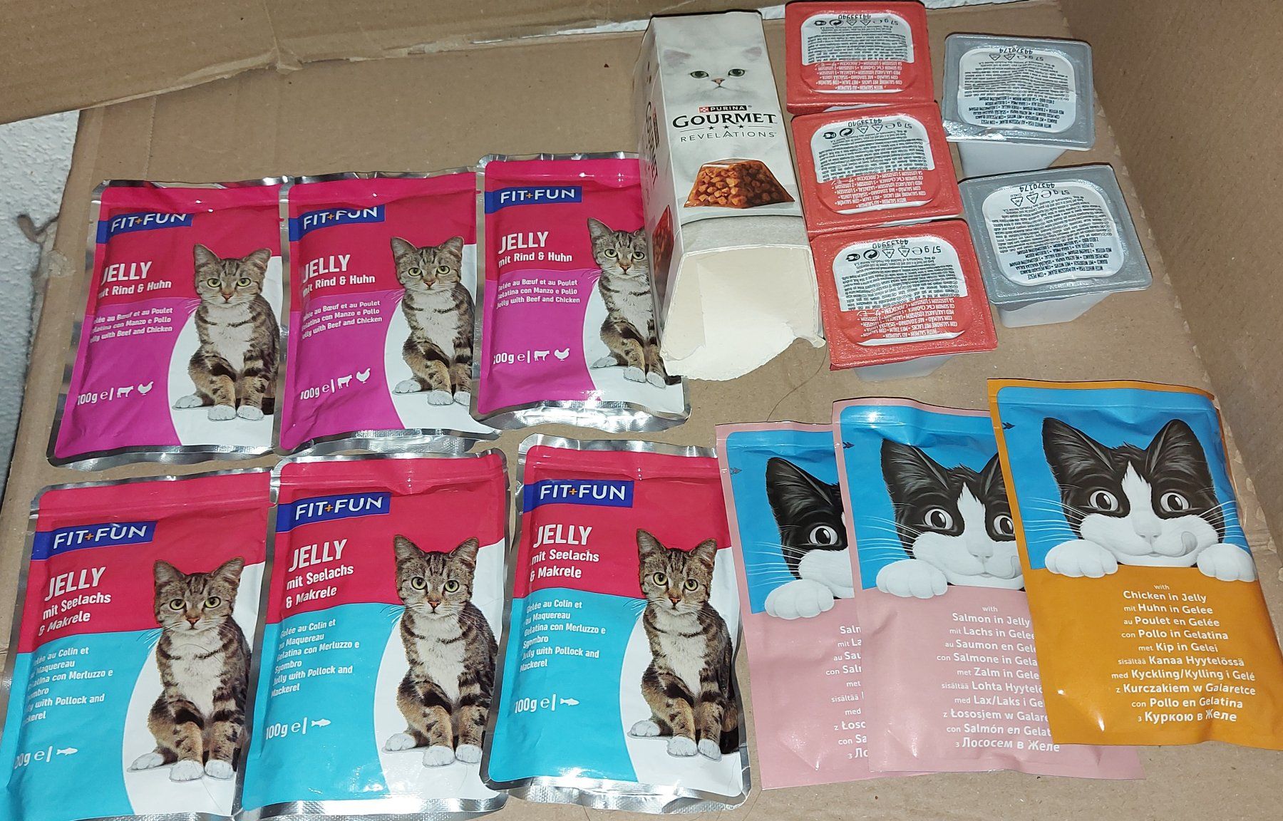 Nourriture pour chat/Nassfutter für Katzen:Schesir,Sheb,etc. (Neuf avec ...