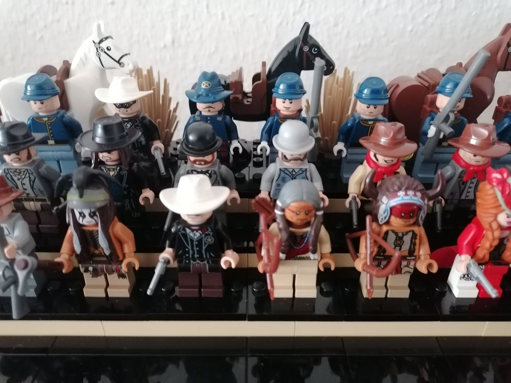 Vitrine Lego Lone Rangers minifigurines | Kaufen auf Ricardo