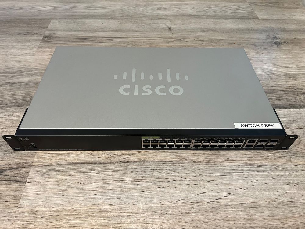 Cisco SG350 28MP POE Switch (Gebraucht) in Füllinsdorf für CHF 99 – mit ...