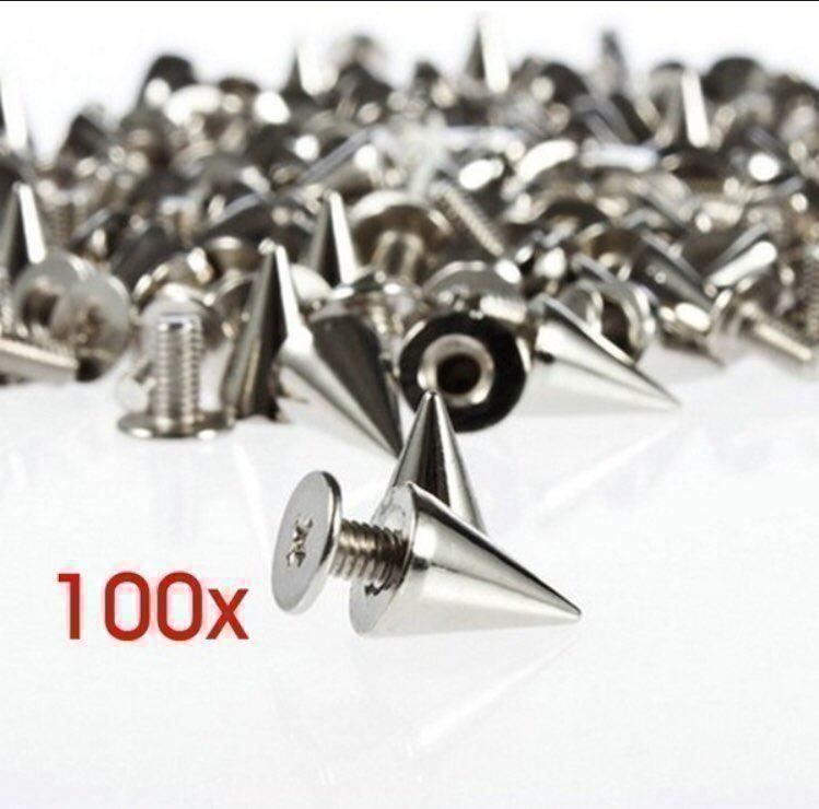 Nieten 100 Stück NEU Top Qualität ! NEU! Silver / (Neu und ...