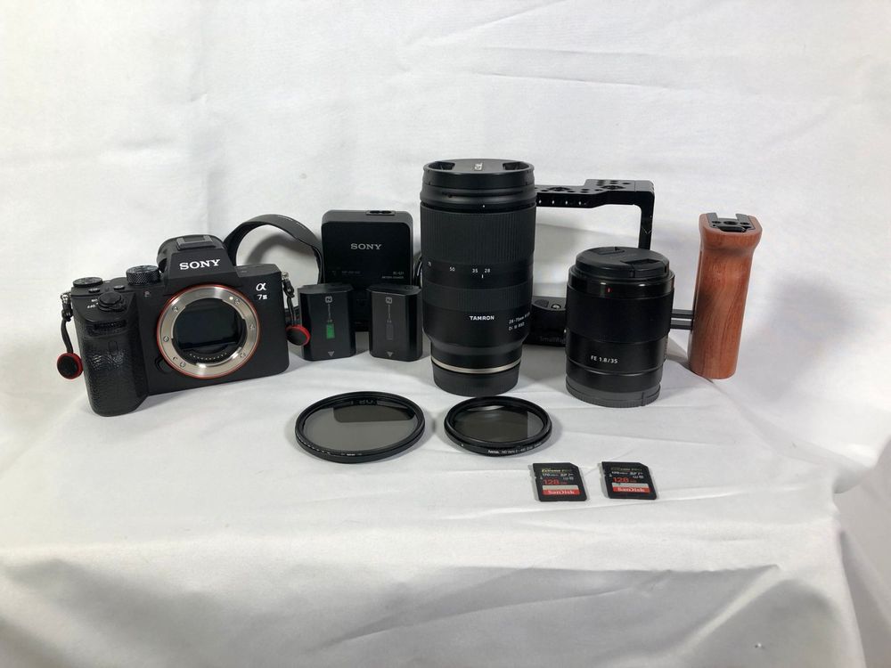 Sony Alpha 7lll + Tamron AF 28-75 F2.8 + sony FE 35mm 1.8 +↓ | Kaufen ...