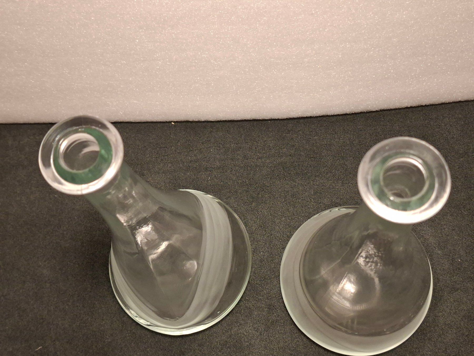 2xPACO Decanter/ Vasen 70er von O.Frey +Cie S.A. Berne 0,75l (Gebraucht ...