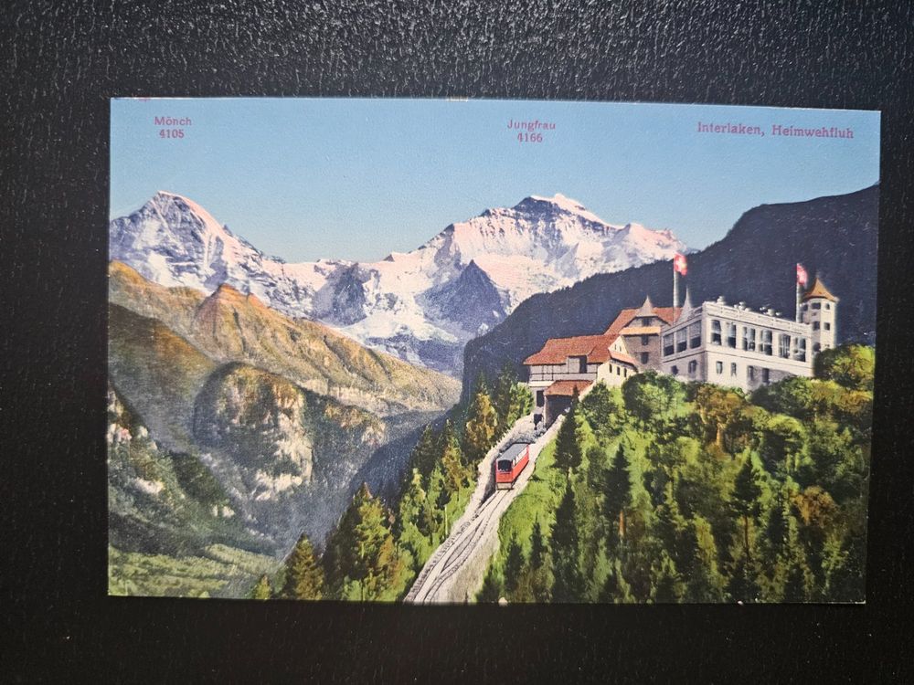 PK Postkarte Heimwehfluh Interlaken (Gebraucht) in Dallenwil für CHF 1 – mit Lieferung auf ...
