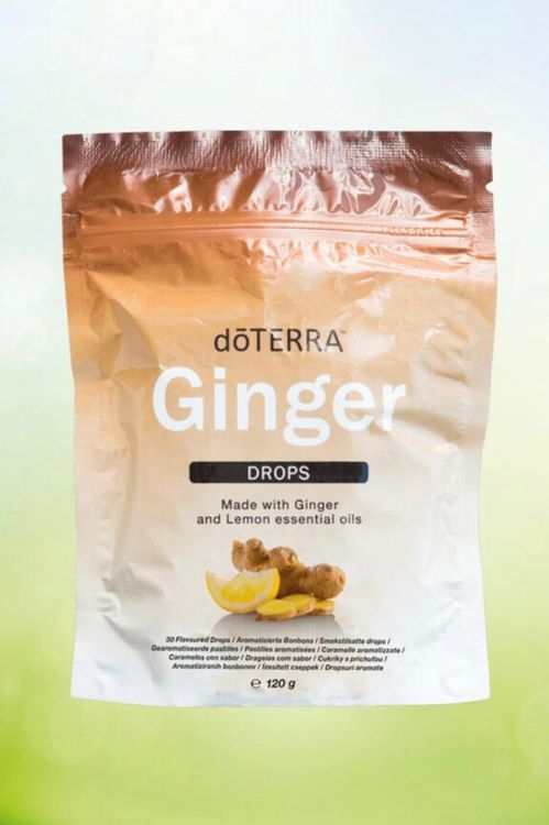 dōTERRA Ginger Drops - Zitronen-Ingwer 120g (Neu und originalverpackt ...