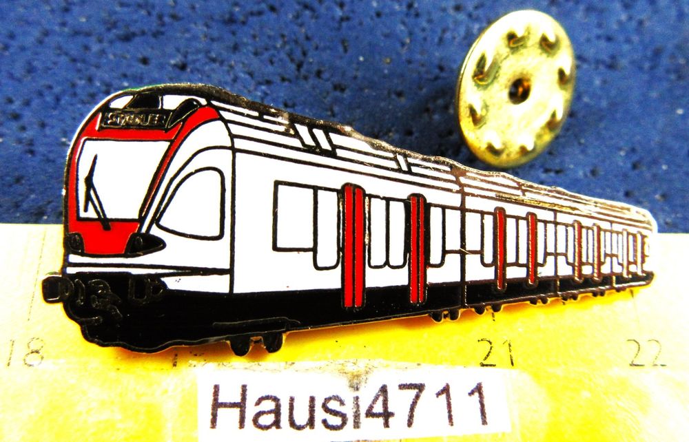 SBB E-ZUG BAHN PIN ENAMEL TOP-QUALITÄT S-BAHN 4cm LANGGGGG | Kaufen auf Ricardo