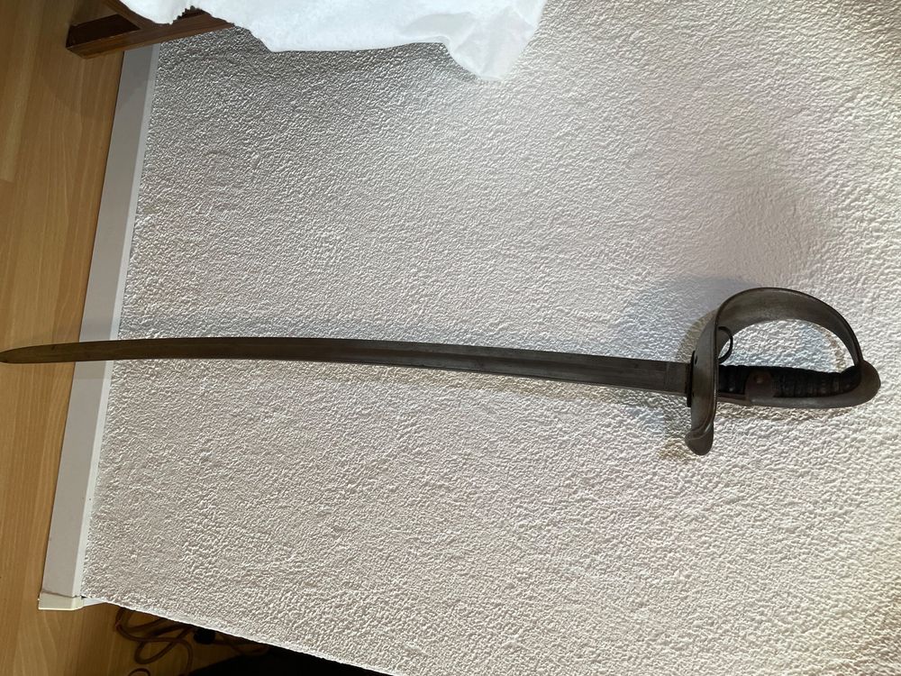 antiker Sabel der Schweizer Kavallerie Wester & Co Solingen (Gebraucht ...