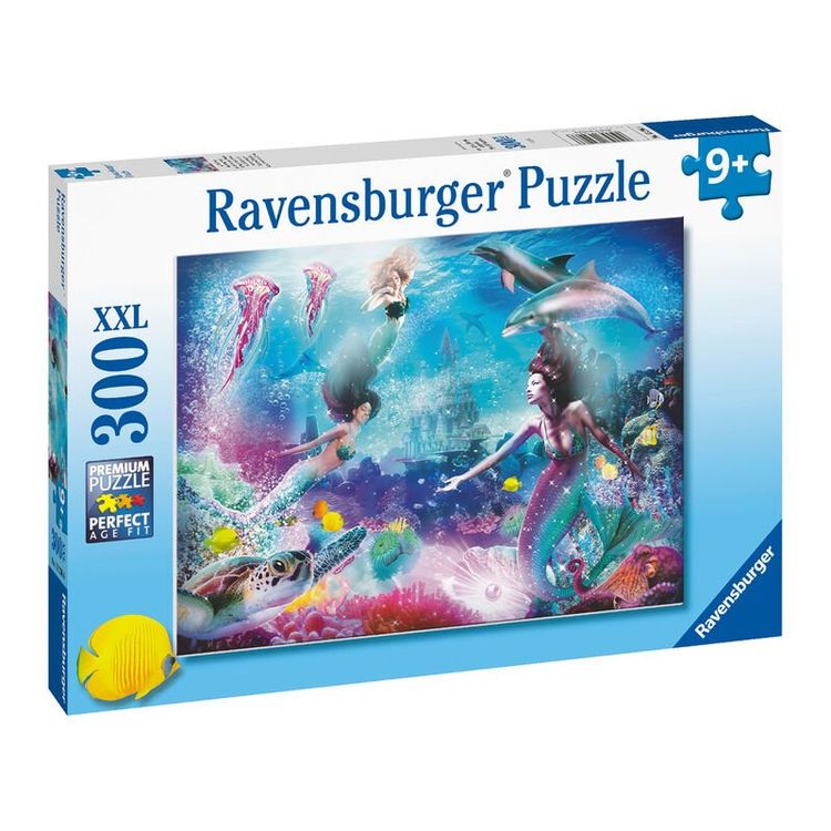 Ravensburger 300 Teile Puzzle im Reich der Meerjungfrauen (Neu und ...
