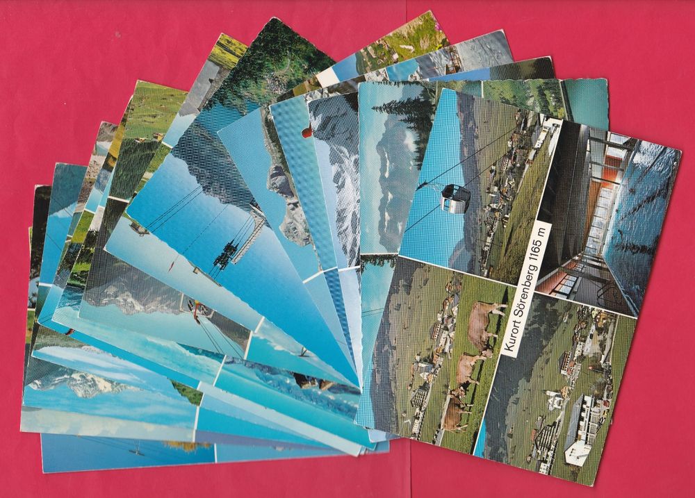 14 Ansichtskarten Luftseilbahn (Gebraucht) in Oberhelfenschwil für CHF 4 – mit Lieferung auf ...