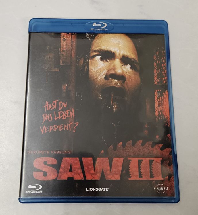 Saw III - Blu-ray Disc - Gekürzte Fassung - Horrorfilm (Gebraucht) in Regensdorf für CHF 4 – mit ...