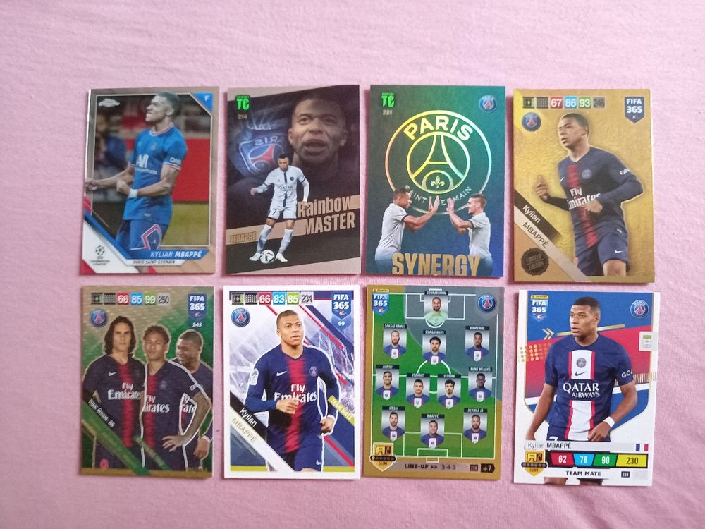 Kylian Mbappe 14 card/sticker PSG Lot! | Kaufen auf Ricardo