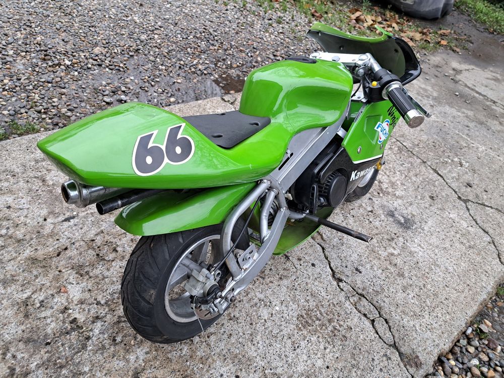Pockedbike Minibike miniTöff für Kinder Kawasaki Ninja (Gebraucht) in ...