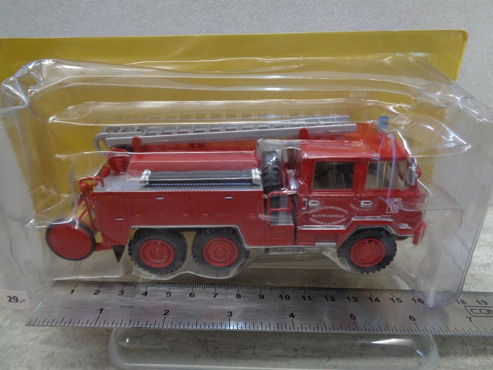 Atlas 1:43 Berliet FF 6X6 FPT LKW Feuerwehr Camion Pompier (Neu und ...