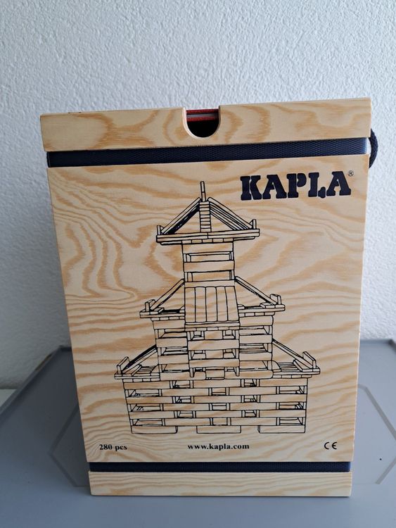 Kreatives Holzbauspielzeug: Kapla 280 Stk. im Holzkasten (Gebraucht) in ...
