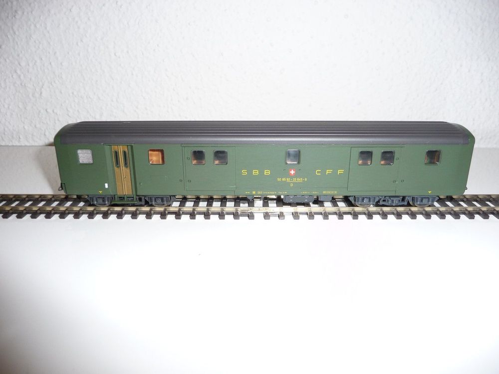 Roco H0 44332 SBB Gepäckwagen grün | Kaufen auf Ricardo