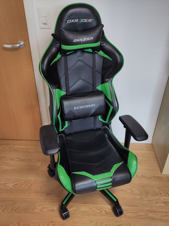 DXRACER Racing series green (Gebraucht) in für CHF 50 – nur Abholung ...