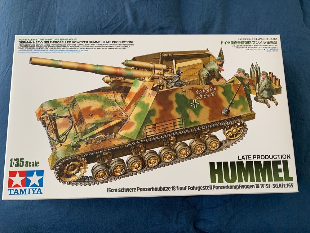 Tamiya Hummel 15cm schwere Panzerhaubitze (Neu und originalverpackt) in ...