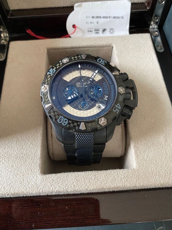 Zenith Defy Xtreme Open El Primero Sea Limited Edition Black | Acheter ...