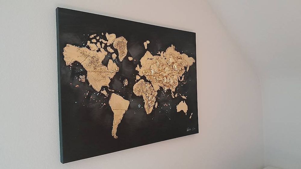 Bild Weltkarte (Gebraucht) in Riehen für CHF 50 – nur Abholung auf Ricardo kaufen