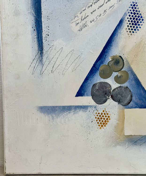 Interessante Moderne Mischtechnik Collage unleserlich Sig. | Kaufen auf Ricardo