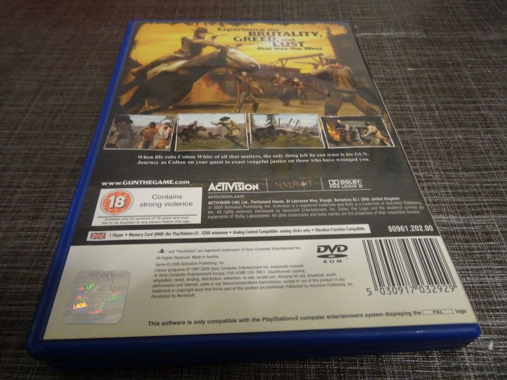 Gun PS2 | Kaufen auf Ricardo