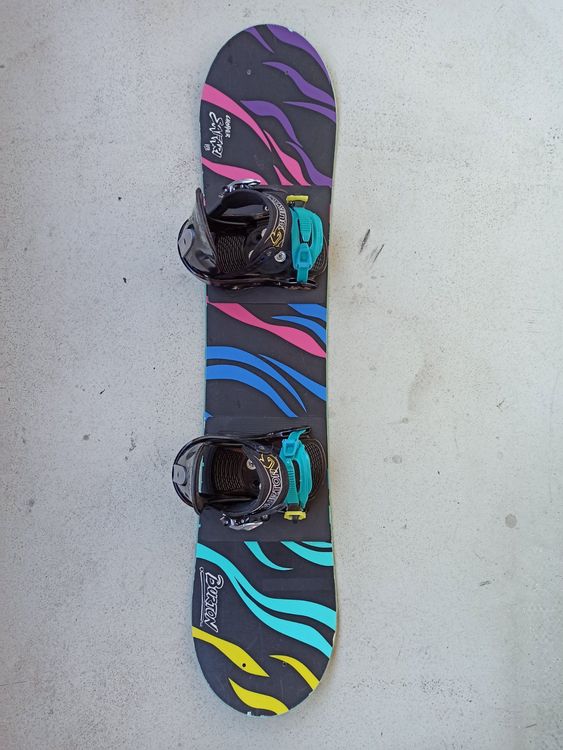 Burton Chopper Safari Snowboard 115cm inkl. Burton Bindung (Gebraucht ...