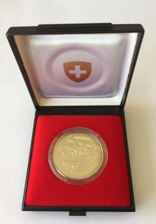 5 Fränkler 1982 100 J. Gotthardbahn PP (Neu und originalverpackt) in Wil SG für CHF 12 – mit ...