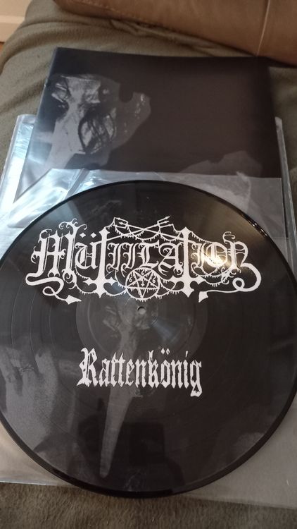 Mütiilation-Rattenkönig Picture Lp Vinyl BLACK METAL (Gebraucht) in ...