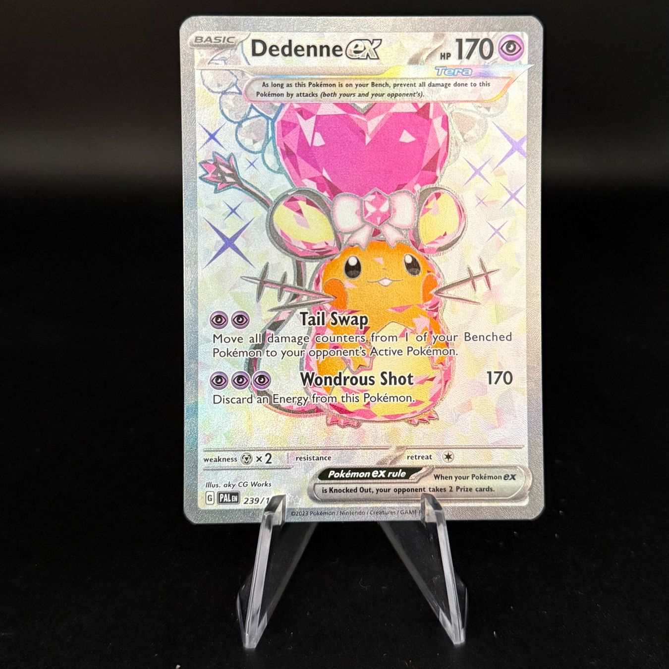 Dedenne ex #239 Pokemon Paldea Evolved (Gebraucht) in Feuerthalen für ...