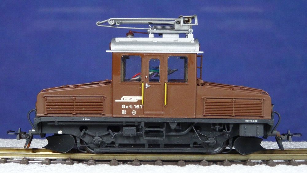 Bemo 1277 121, RhB Ge 2/2 161, Digital (Neu (gemäss Beschreibung)) in ...