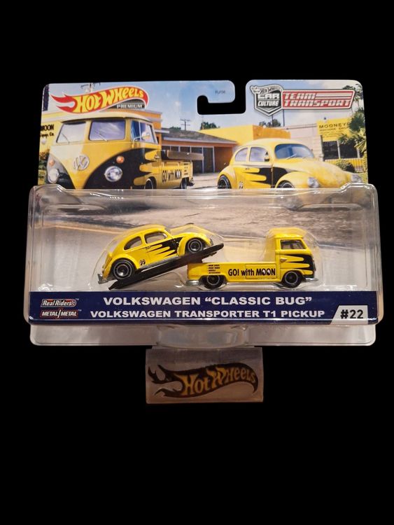 Team Transport #22 Volkswagen Classic Bug VW Transporter T1 (Neu und ...