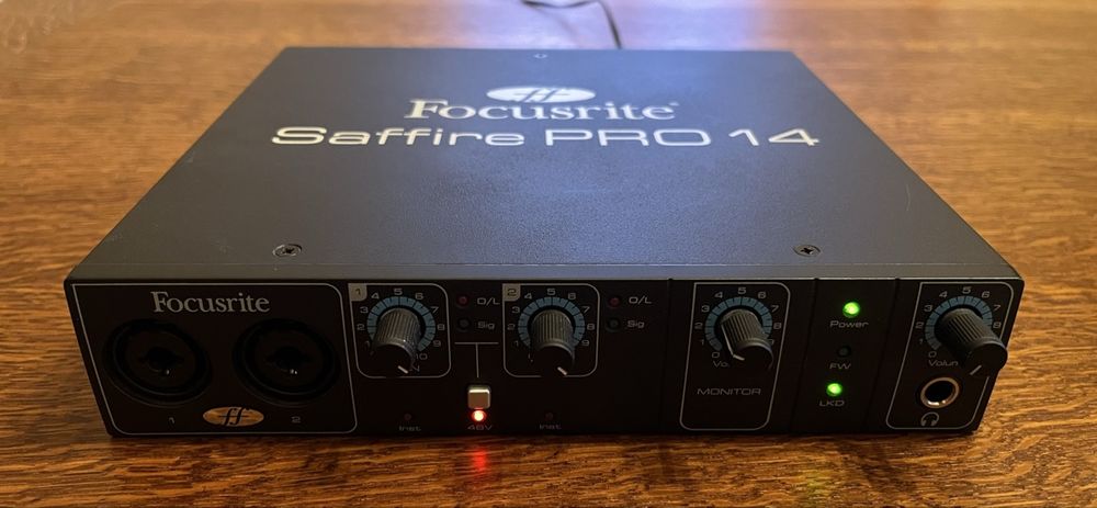 Focusrite Saffire PRO 14 Audio Interface Top Zustand (Gebraucht) in ...