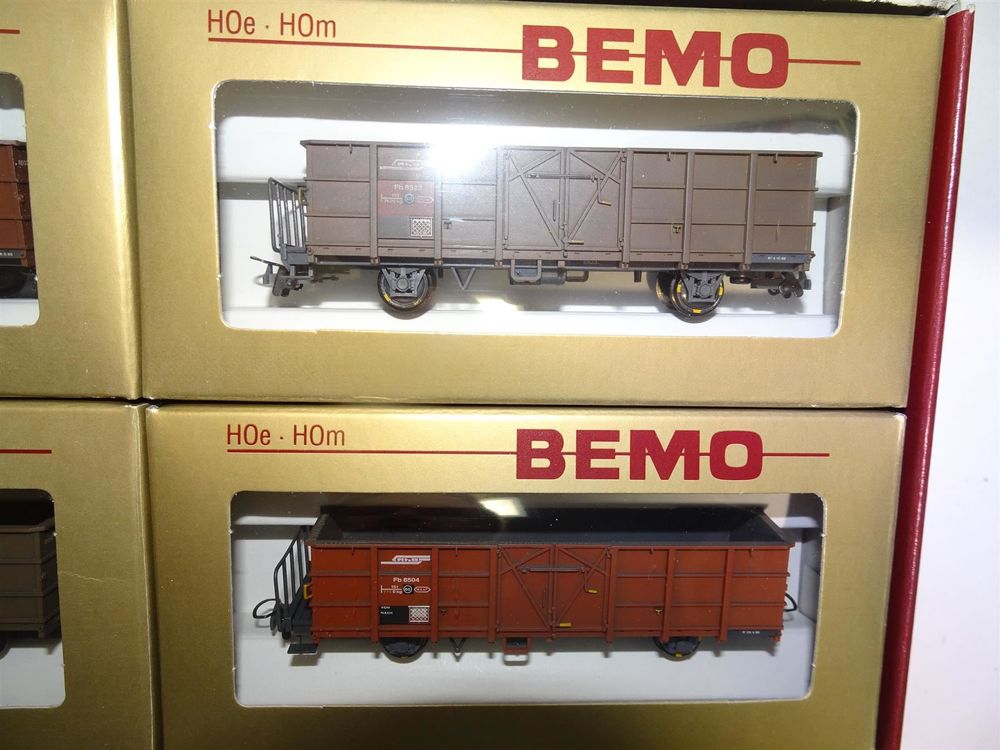 Bemo Güterwagenset RhB HOm 7455100 (Gebraucht) in Luzern für CHF 116.9 – mit Lieferung auf ...