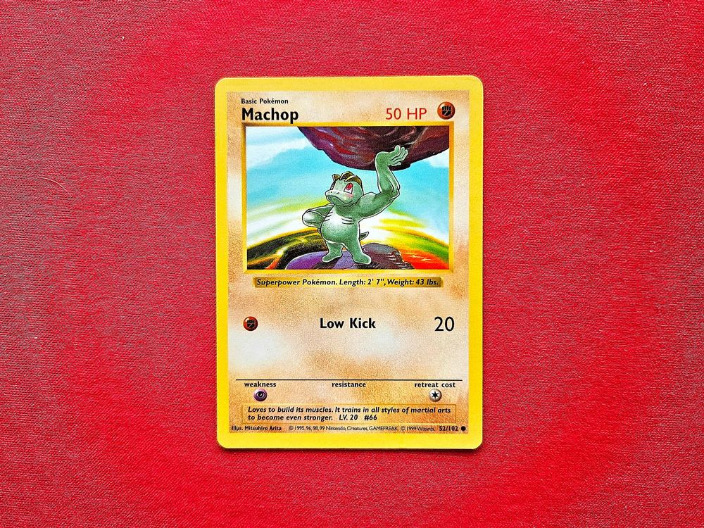 Machop Shadowless Base Set WOTC 1999 (EX+) ab CHF 1 | Kaufen auf Ricardo