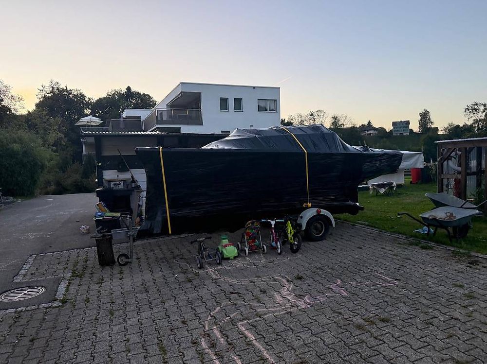 Boot mit Anhänger zu verschenken (Gebraucht) in Dietfurt für CHF 1 ...
