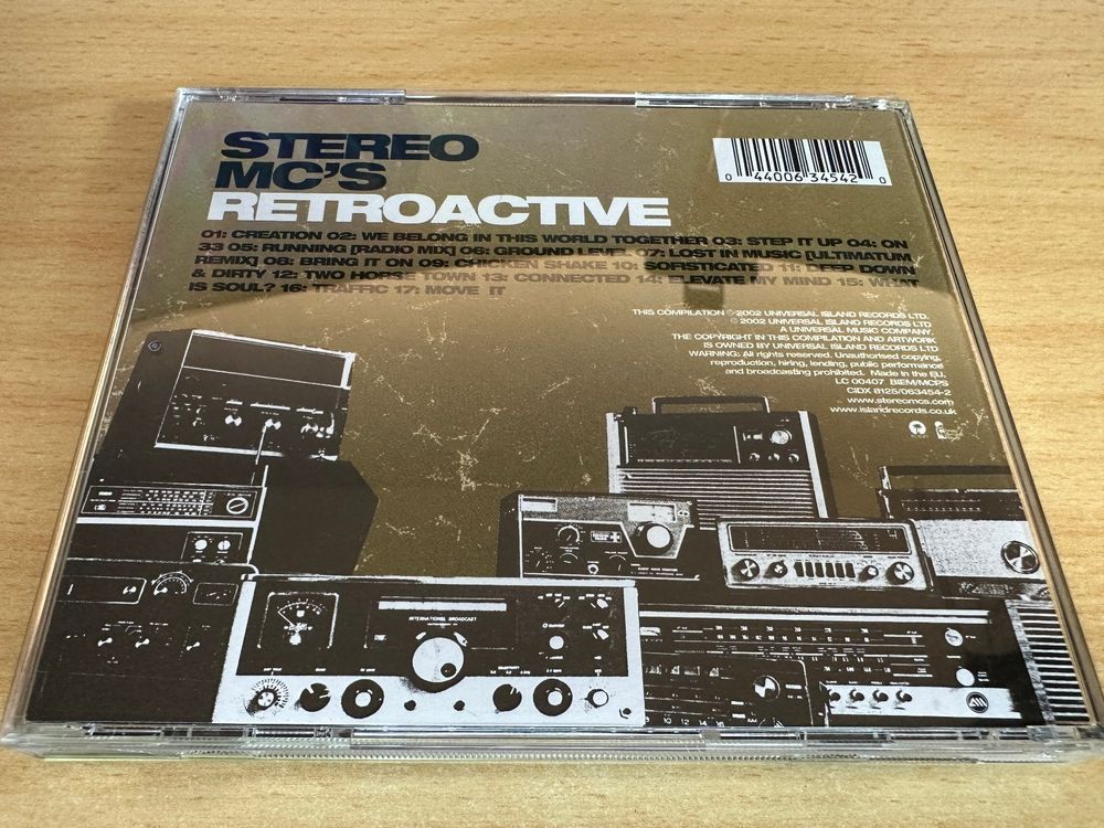 Stereo MC's – Retroactive (Gebraucht) in Rikon im Tösstal für CHF 6.5 ...