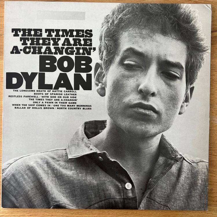 Bob Dylan - The Times They Are A-Changin' / NL-Press. 1982 (Gebraucht ...