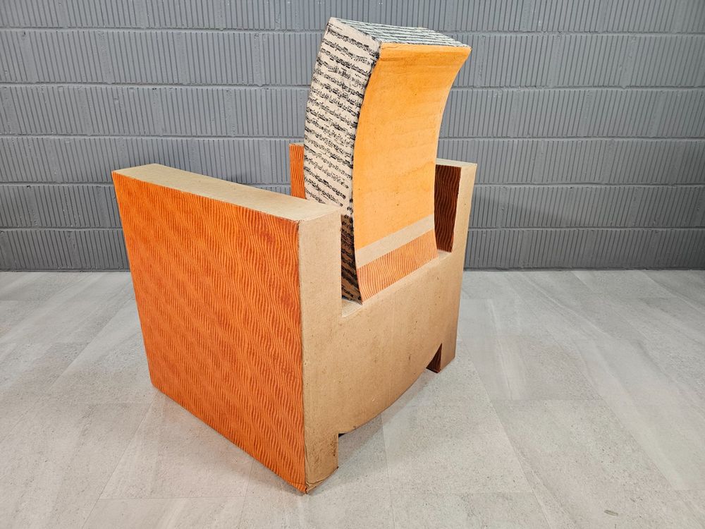 Music Paper Mache Arm-Chair, Pappmaché Armlehnstuhl Sessel | Kaufen auf ...