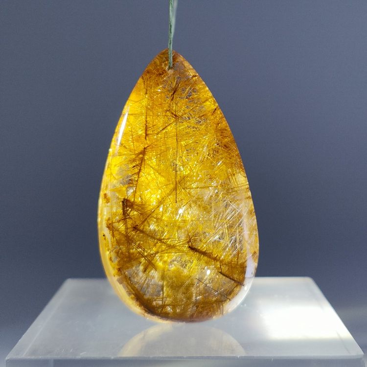 Anhänger, QUARZ mit NATÜRLICHEN Einschlüssen, 100% NATÜRLICH (Neu (gemäss Beschreibung)) in ...