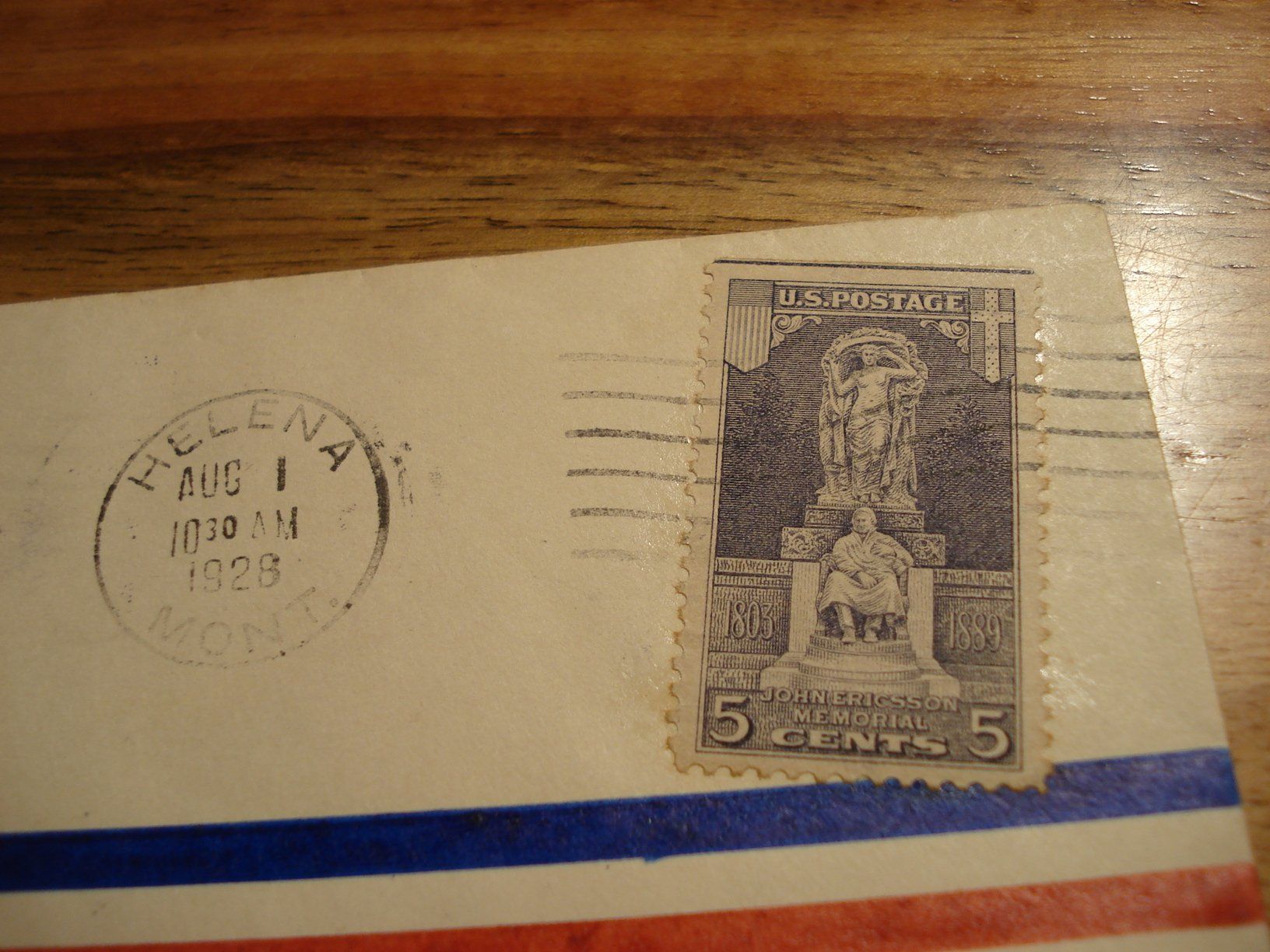 USA 1928, Brief Erstflug, Helena - Great Falls (Gebraucht) in Niederwil ...