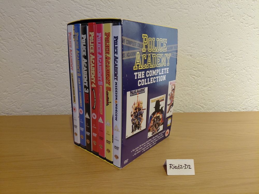 DVD Police Academy 1-7 The Complete Collection USA NTSC (Gebraucht) in ...