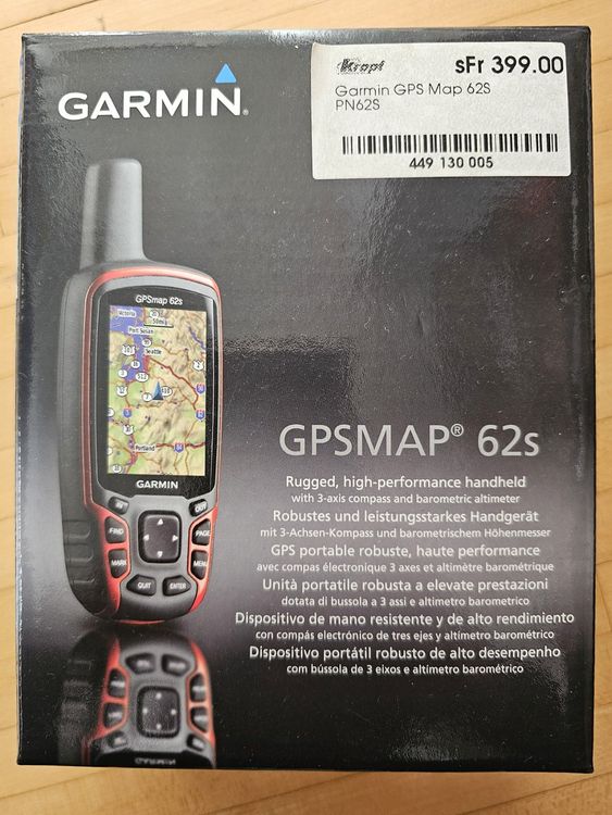 Garmin GPSMAP 62s (Neu und originalverpackt) in Stachen für CHF 42 – nur Abholung auf Ricardo kaufen