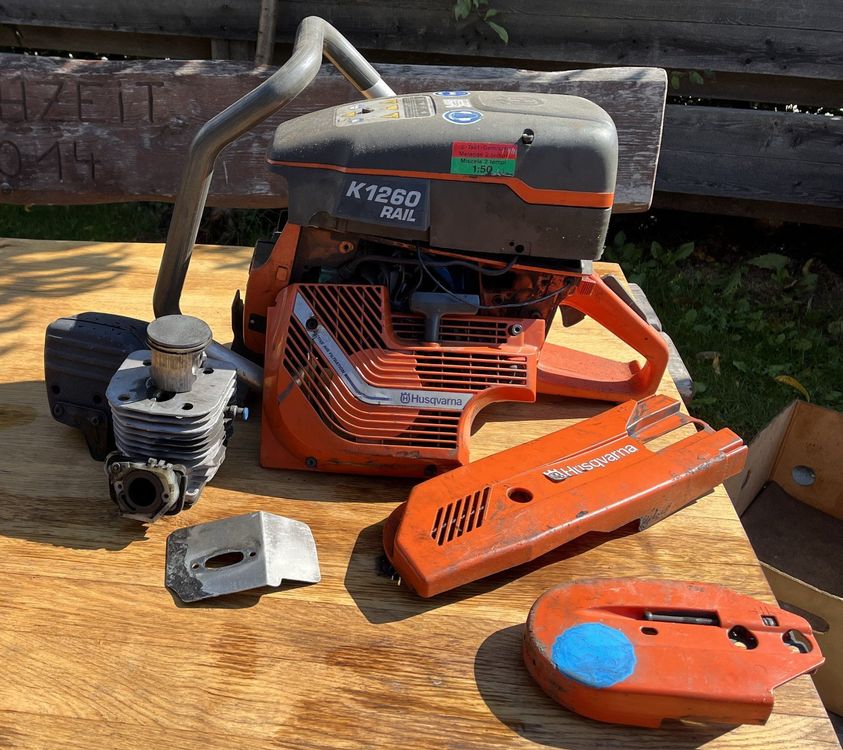Husqvarna K1260 Rail (Motorsäge, Trennjäger, Gleisschneider) (Defekt ...