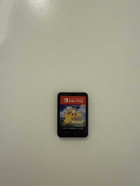 Original Nintendo Switch Pokémon: Let's Go, Pikachu nur Card (Gebraucht ...