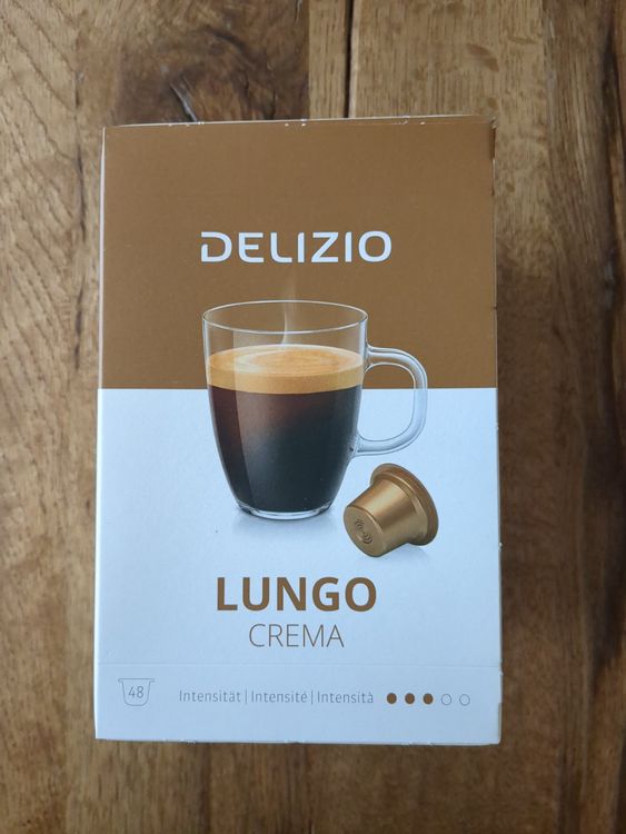 Migros Delizio Lungo Crema - 48 x Capsules Box (Nuovo e nell ...