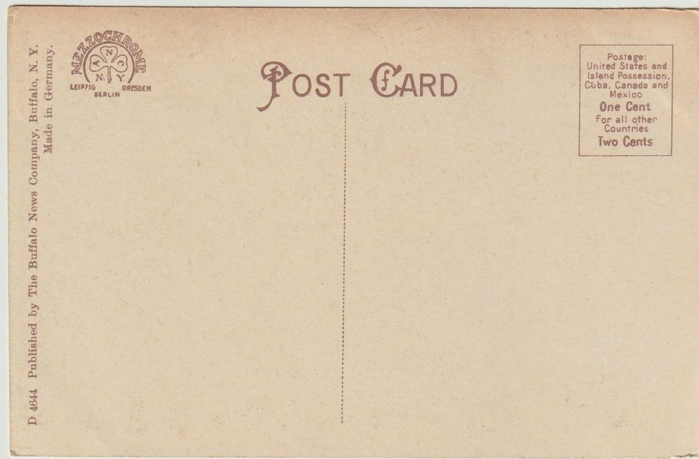 USA, Eisenbahnzug in Buffalo, Olcott, um 1910 (Gebraucht) in Bedigliora ...